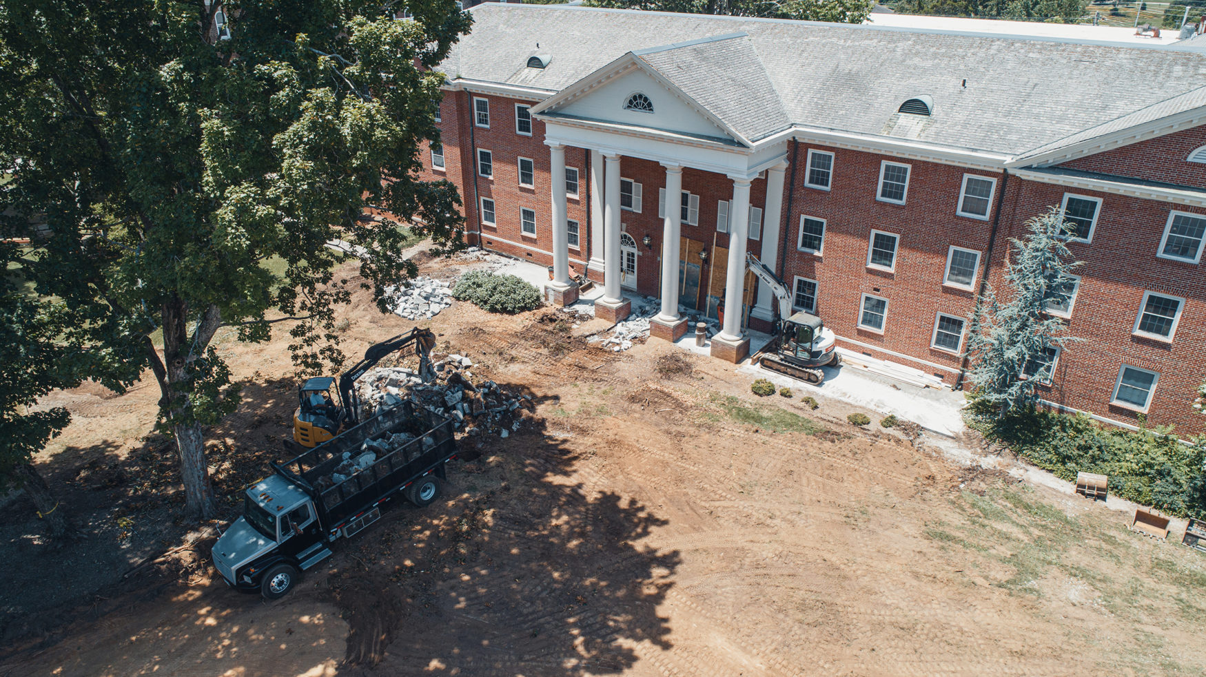 Summer makeover: Butler Hall project focuses on improving C-N’s welcome ...