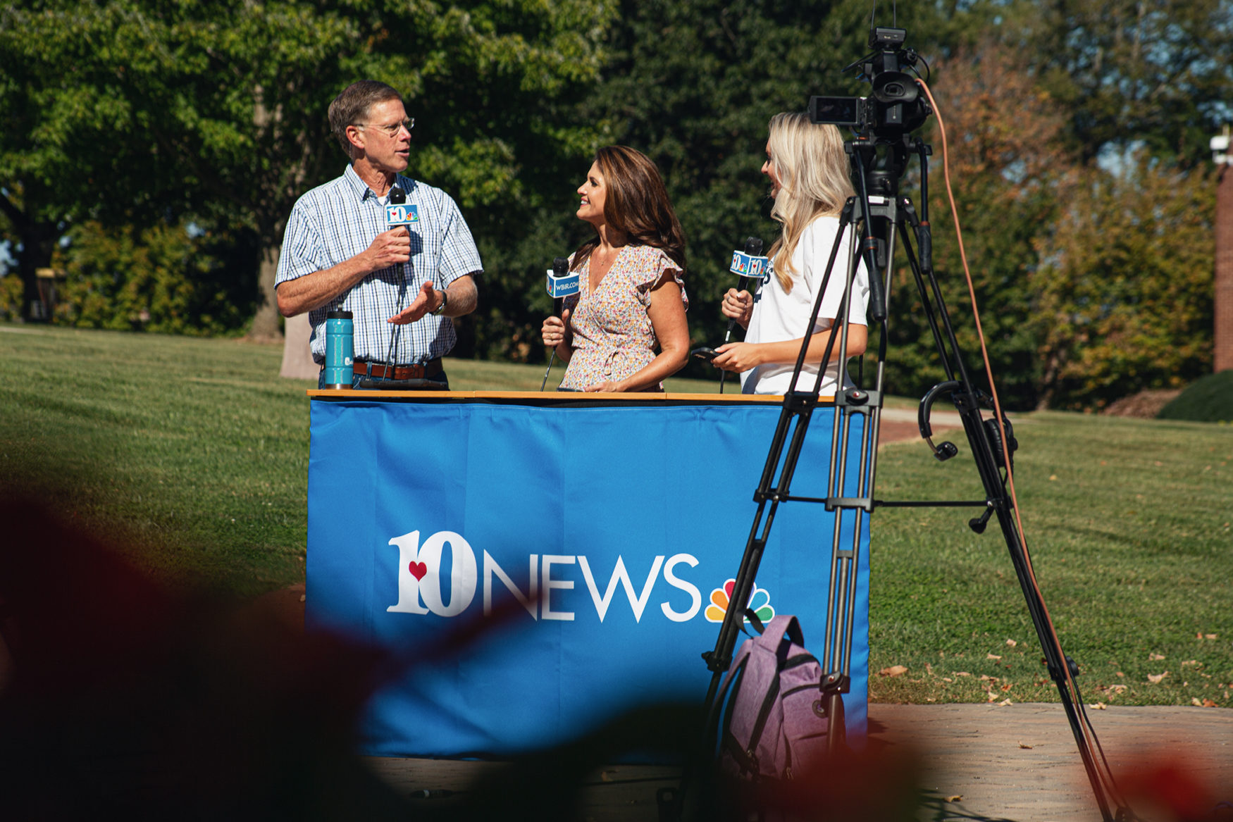 Knoxville's WBIR-10 visits campus | Carson-Newman University