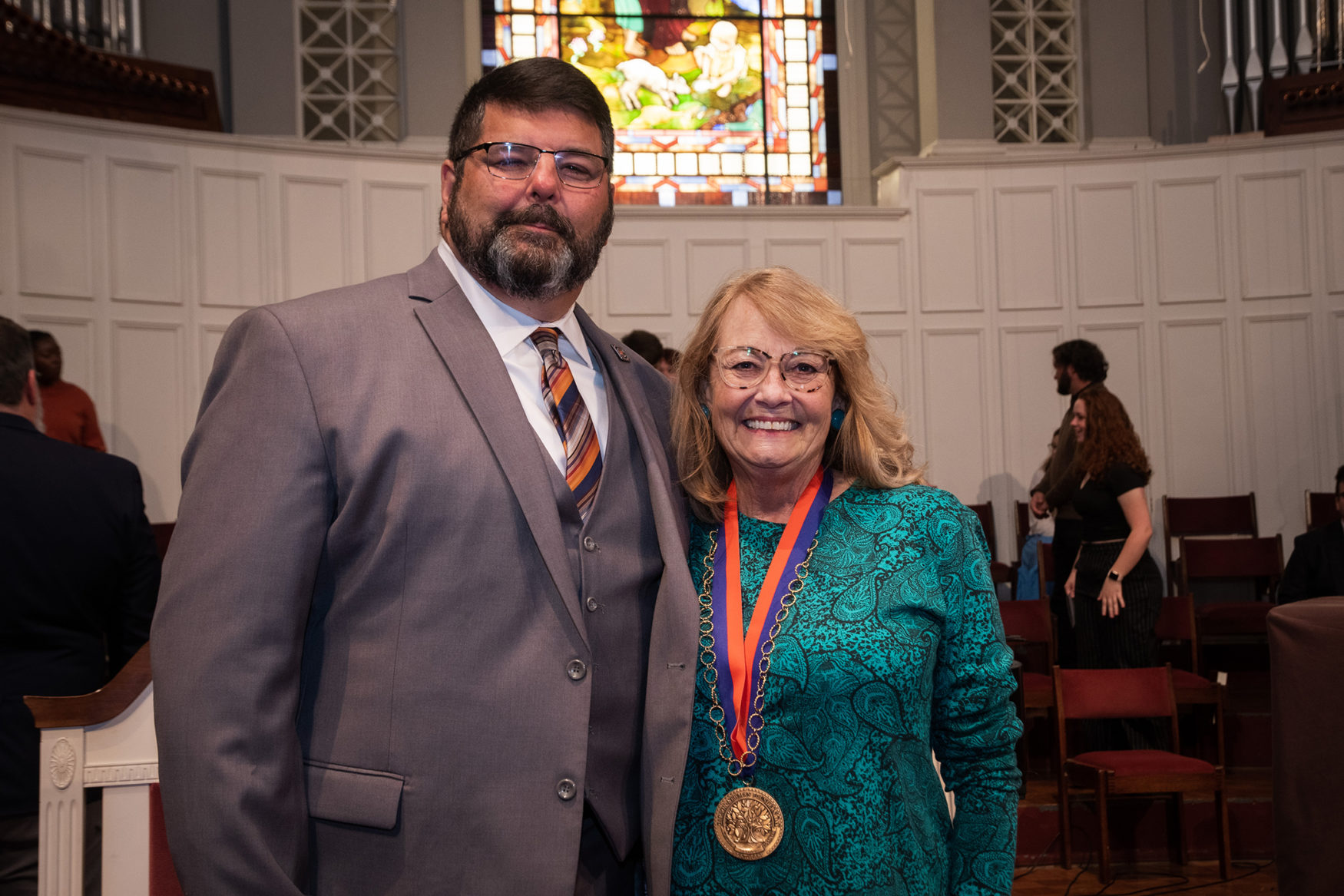 Carson-Newman presents Founders' Medallion to beloved professor ...