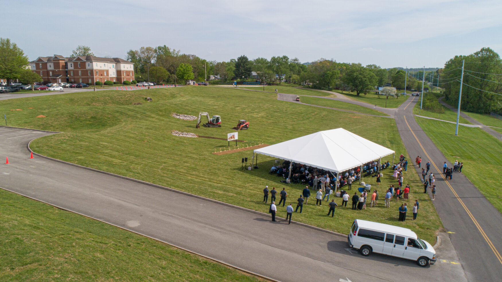 University breaks ground on West Campus Commons complex | Carson-Newman University