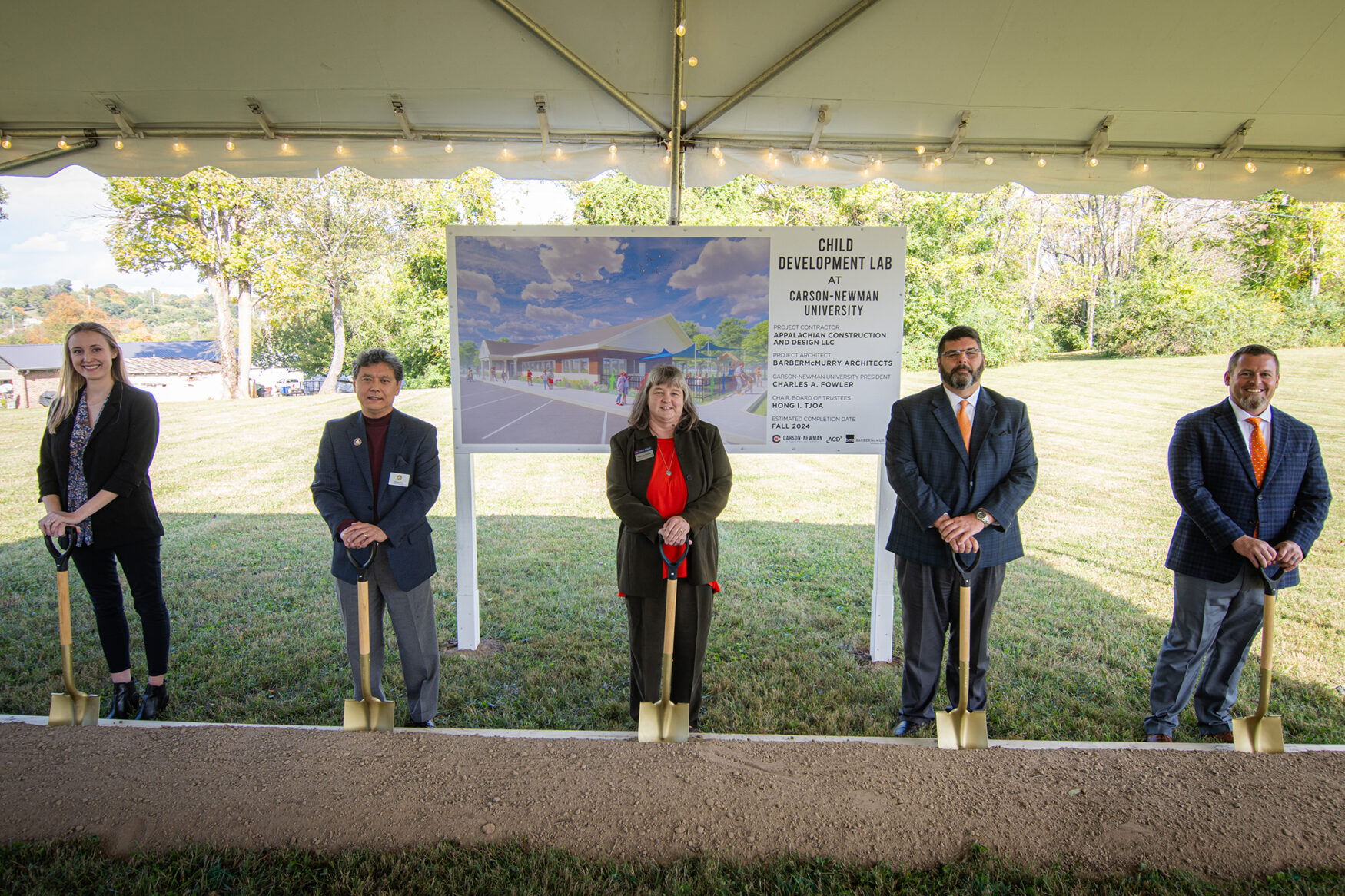 University breaks ground on new Child Development Lab | Carson-Newman ...