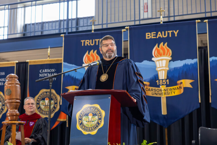 President Fowler challenges university body to actively apply what it means to be a Christian ...